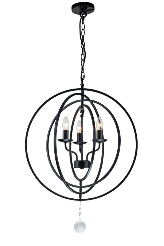 Maxwell 3 Light 56CM BLACK – MDA Lighting